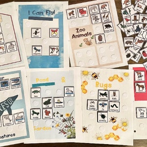 Animal Activity Set- Therapy- Autism- Velcro Matching- Sorting- Speech ...