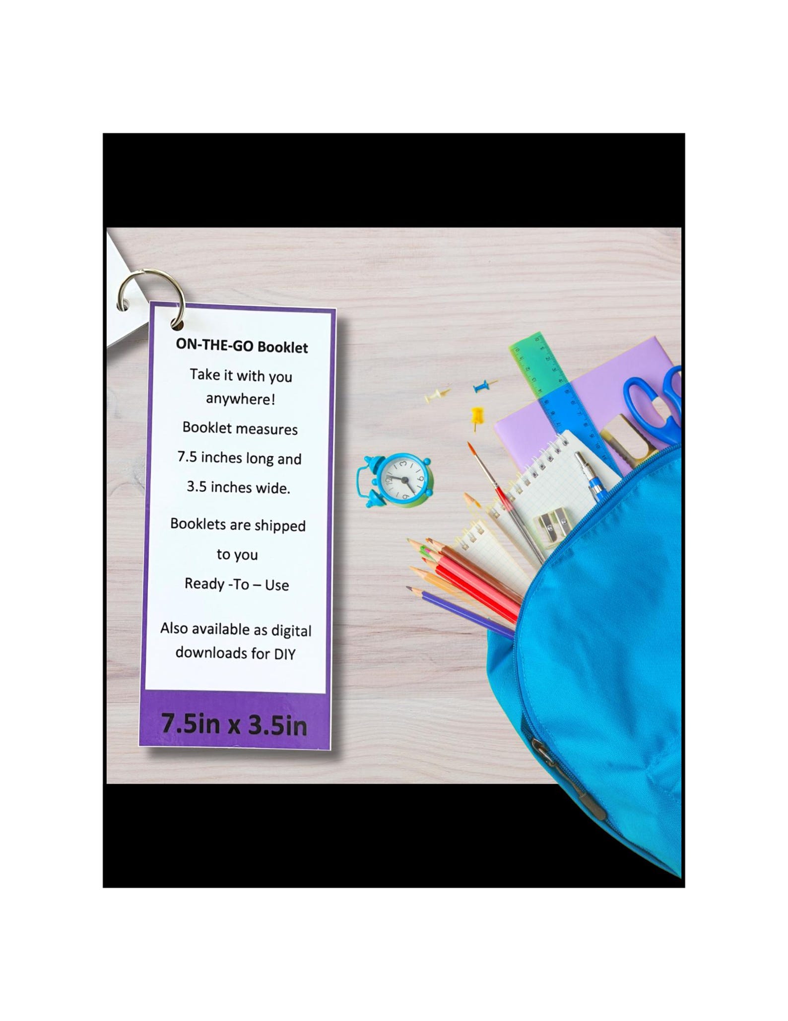 Restaurant Visual Aid Support Booklet - Etsy