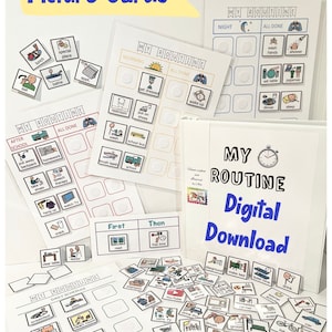Autism-routine and Schedule Digital Download - Etsy