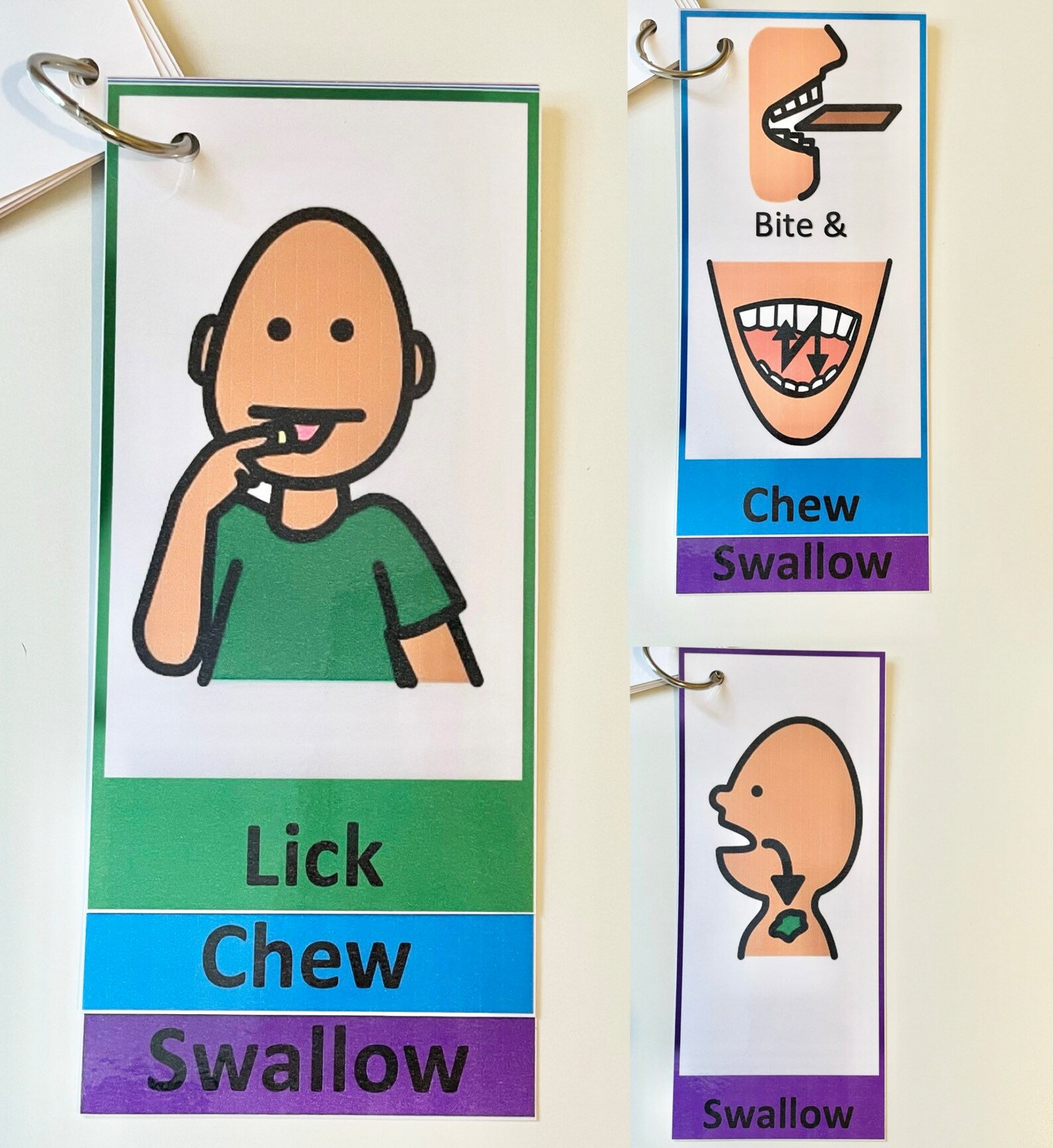 Visual Aid Booklet Trying New Food Autism Therapy - Etsy