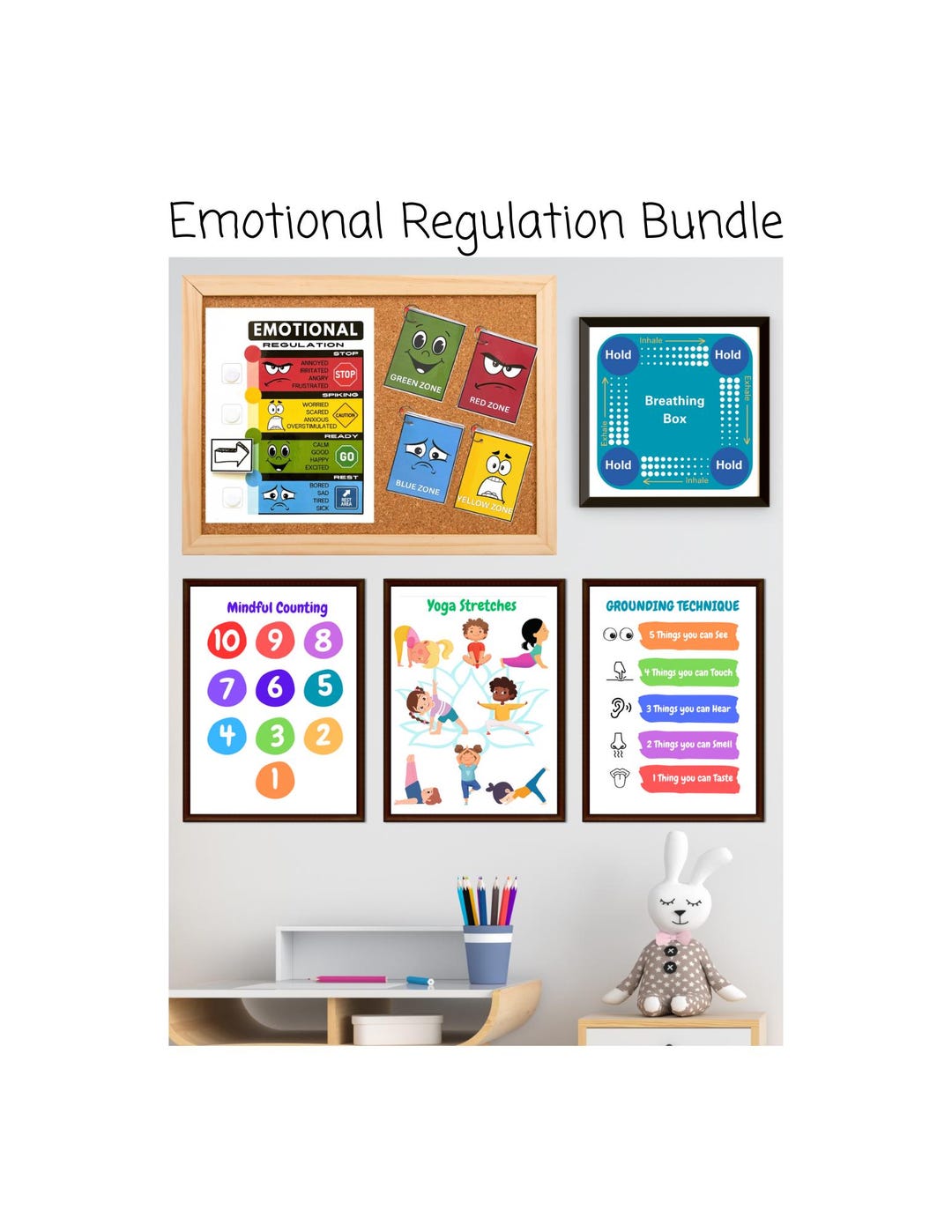 Emotional Regulation Bundle for a Calming Corner - Etsy
