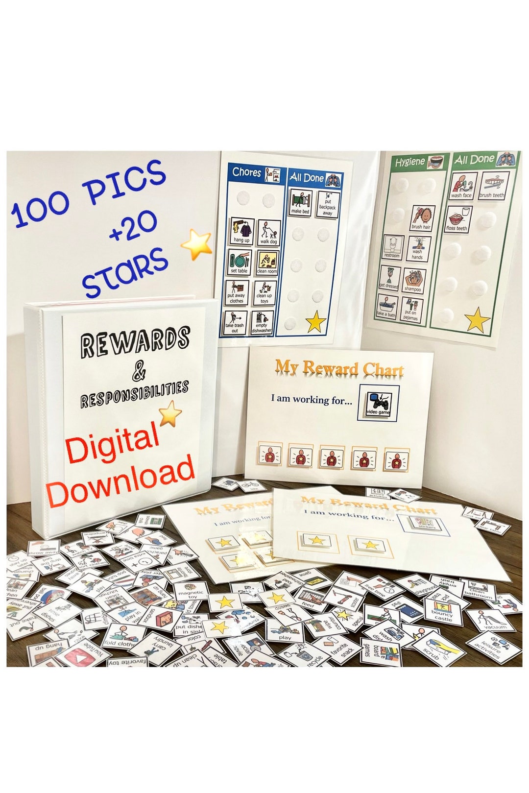 Rewards and Responsibilities- Daily Routine- Behavior Modification ...