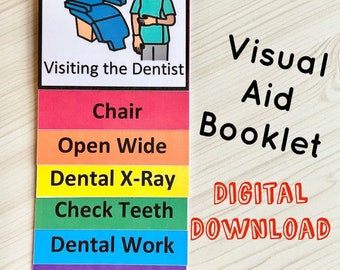 Autism Doctor Appointment Visual Aid Support Booklet Know | Etsy