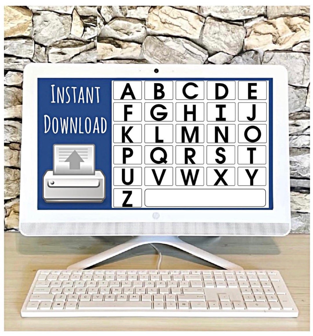 Alphabet Board for Non-verbal Communication and Autism- Digital ...