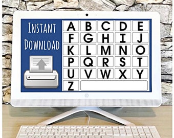 Basic Communication Board Autism Apraxia Speech Delay - Etsy