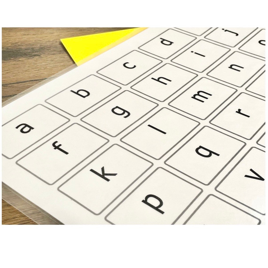 Alphabet Communication Board Autism Apraxia Non-verbal - Etsy