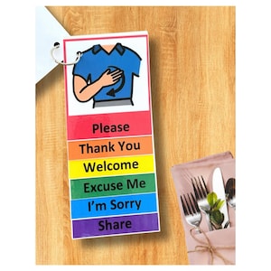Good Manners- Visual Aid Support Booklet- Social Skills -behavior ...
