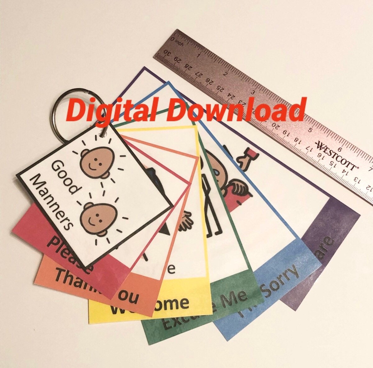 digital download Good Manners Visual Aid Support booklet Communication ...