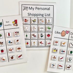 Speech Occupational Food and Drink Activity Set Picture Communication ...