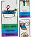 Night-time Routine Visual Aid Support Booklet Autism Visual Schedule - Etsy