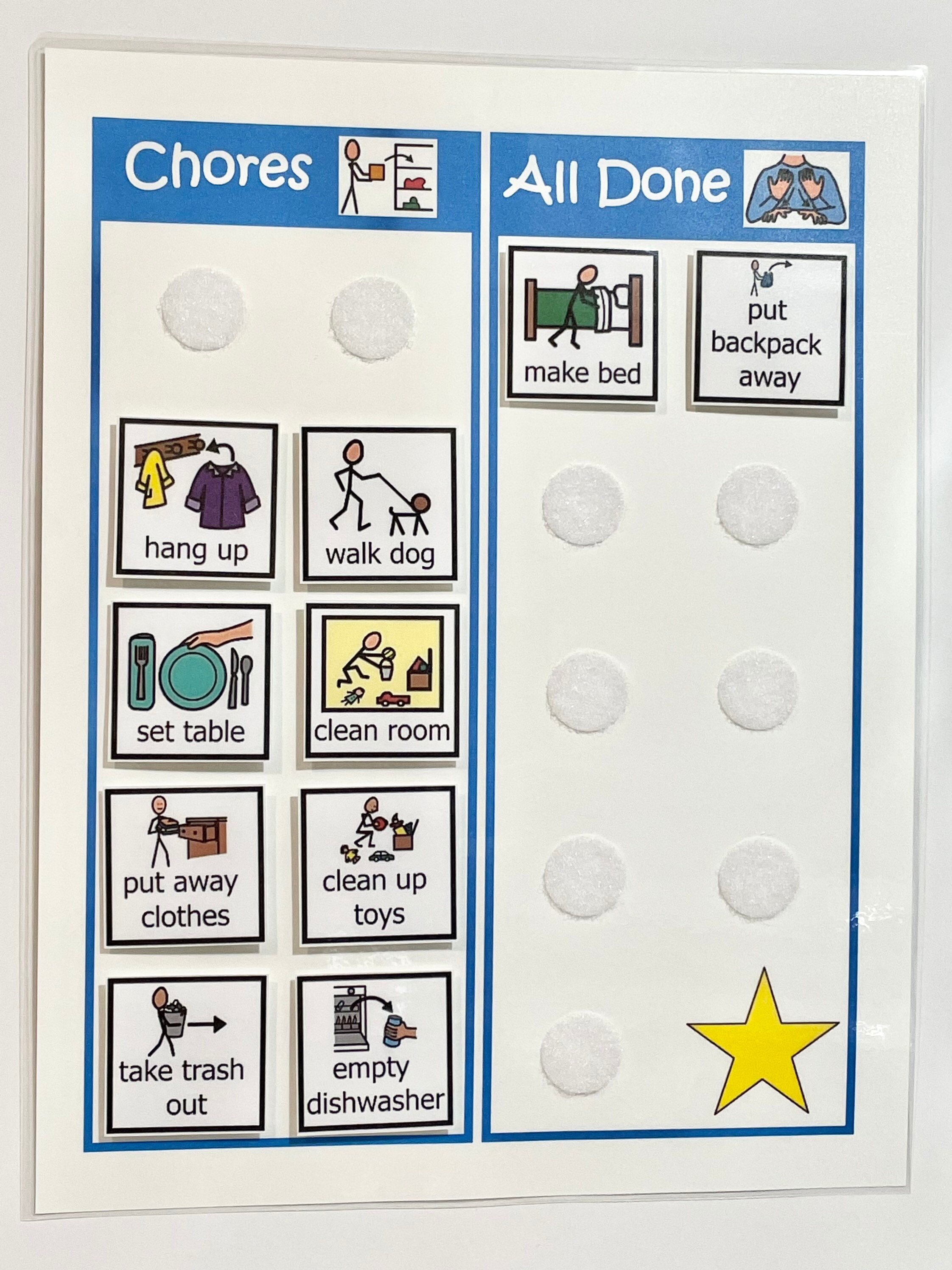 Rewards and Responsibilities Daily Routine Behavior - Etsy