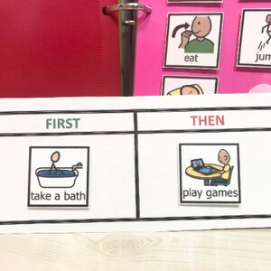 Picture Communication- Sentence Builder- 380 Cards- Autism- Non-verbal ...