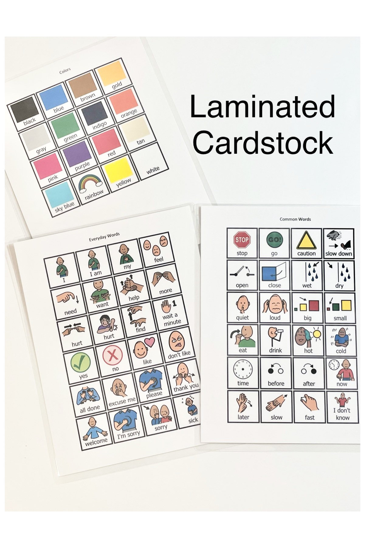 Picture Card Bundle 21 Sheets 400 Cards Cardstock - Etsy