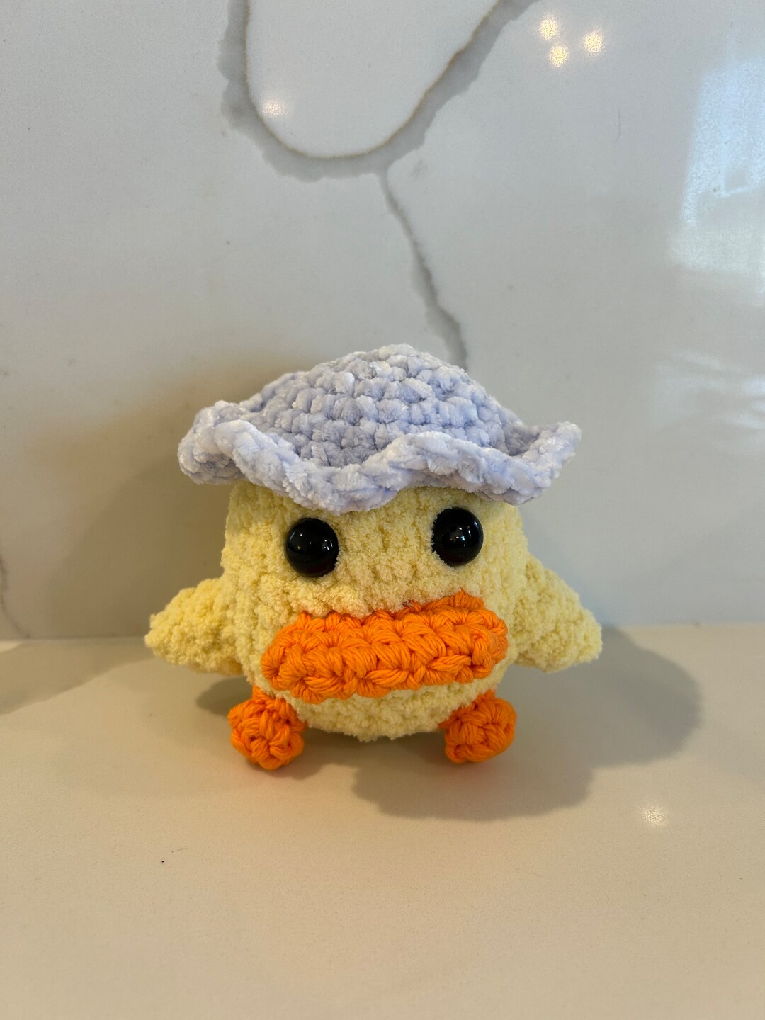 Handmade Crochet Duck Plush - Etsy UK