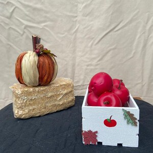 Handmade Hand Painted Fall Autumn Apple Crate Seasonal Decor - Etsy