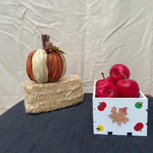 Handmade Hand Painted Fall Autumn Apple Crate Seasonal Decor - Etsy