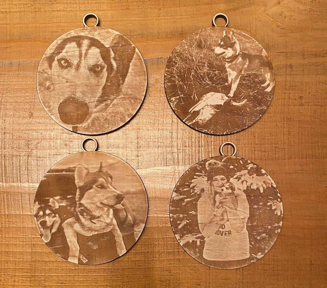 Custom Portrait / Picture Ornament - Etsy
