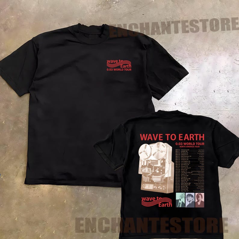 Wave to Earth 0.03 Tour 2024 Hoodie, Wave to Earth Kpop Sweatshirt ...