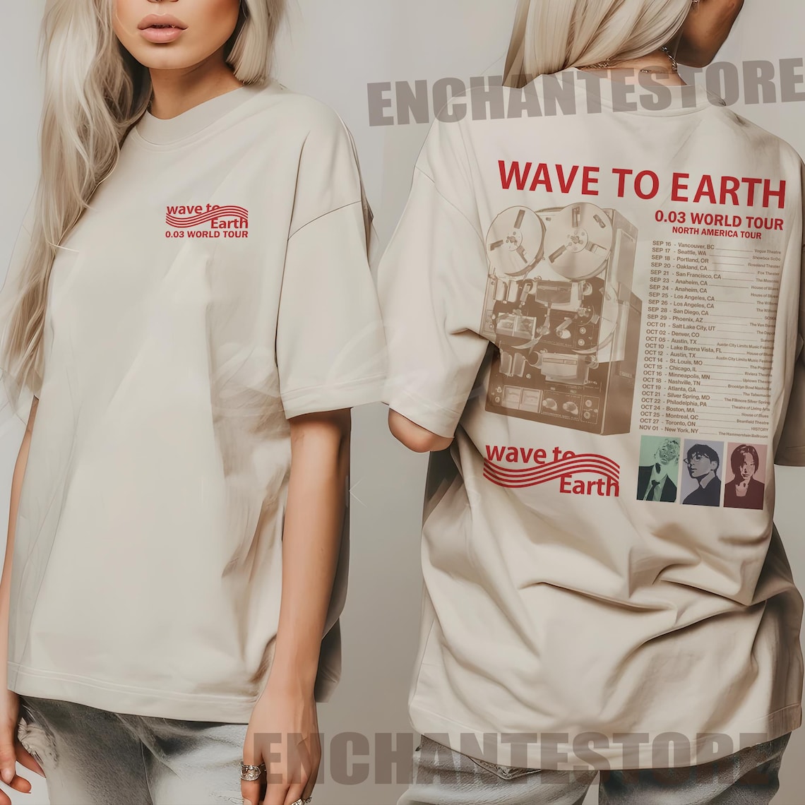 Wave to Earth 0.03 Tour 2024 Hoodie, Wave to Earth Kpop Sweatshirt ...