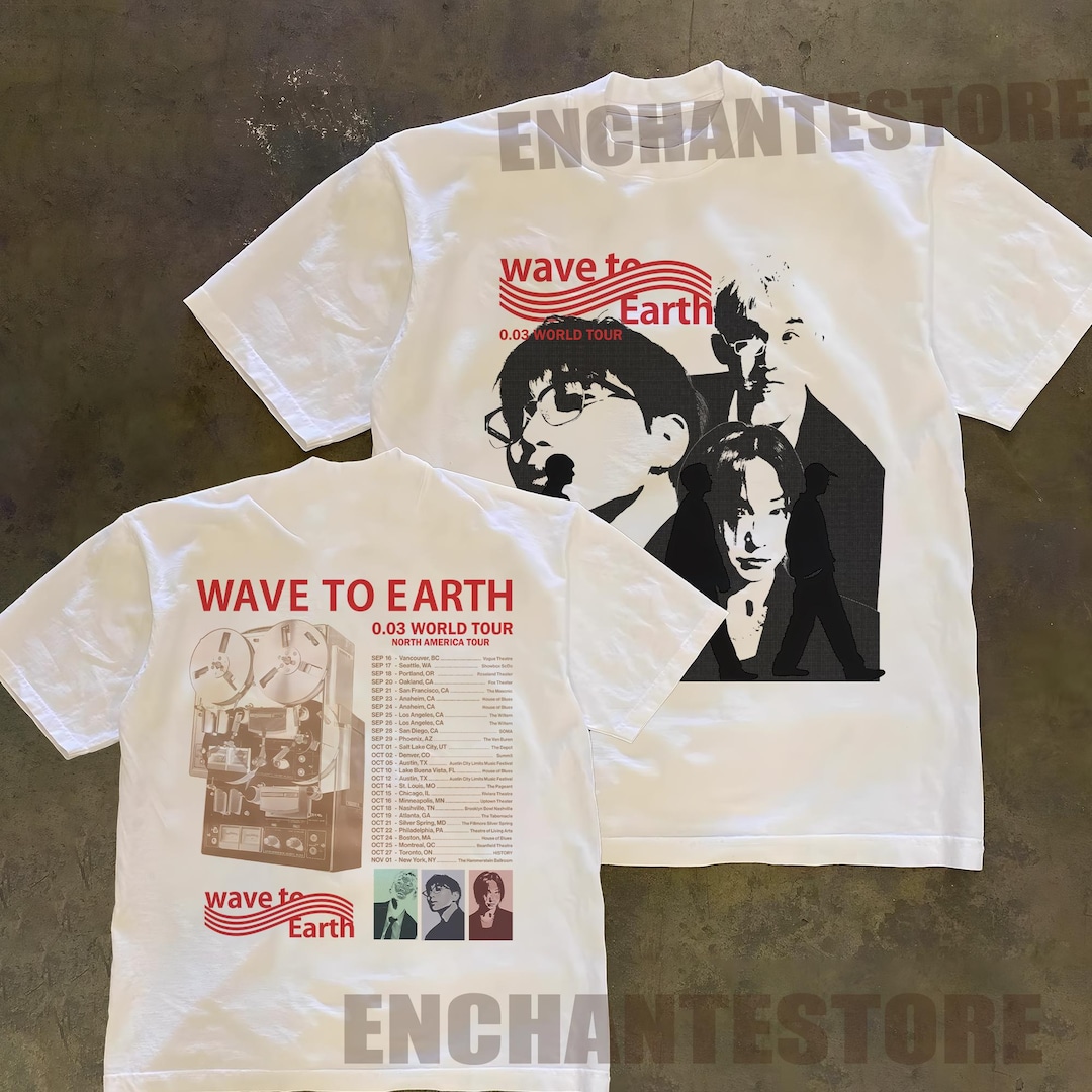 Wave to Earth 0.03 Tour 2024 Sweatshirt, Wave to Earth Kpop Hoodie ...