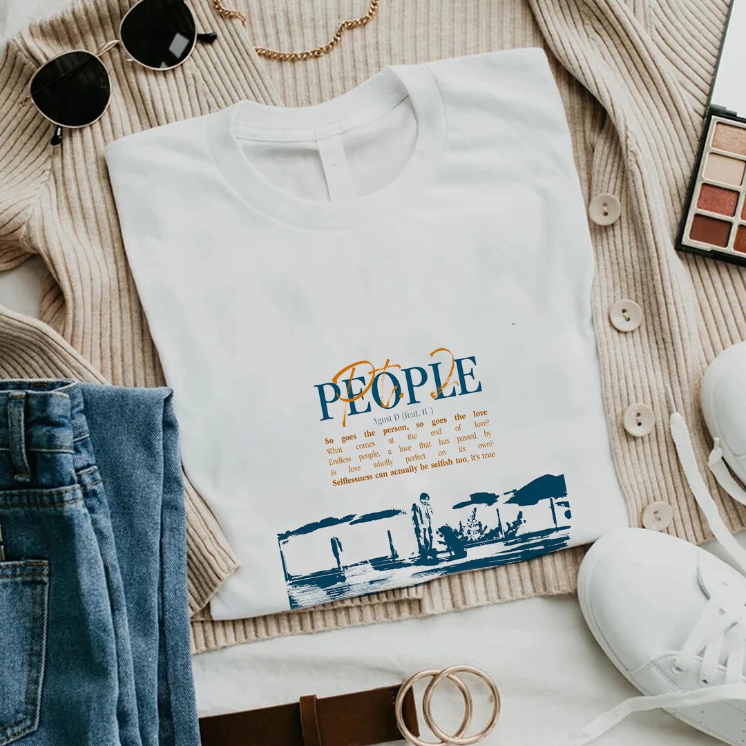 Agust D Tshirt People Pt2 Suga Tshirt Agust D Tour Tshirt - Etsy