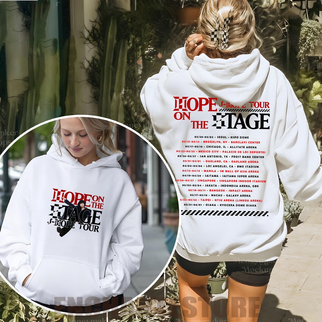 J-hope Tour Hope on the Stage Tou Hoodie Jhope Hope on the Stage Shirt ...