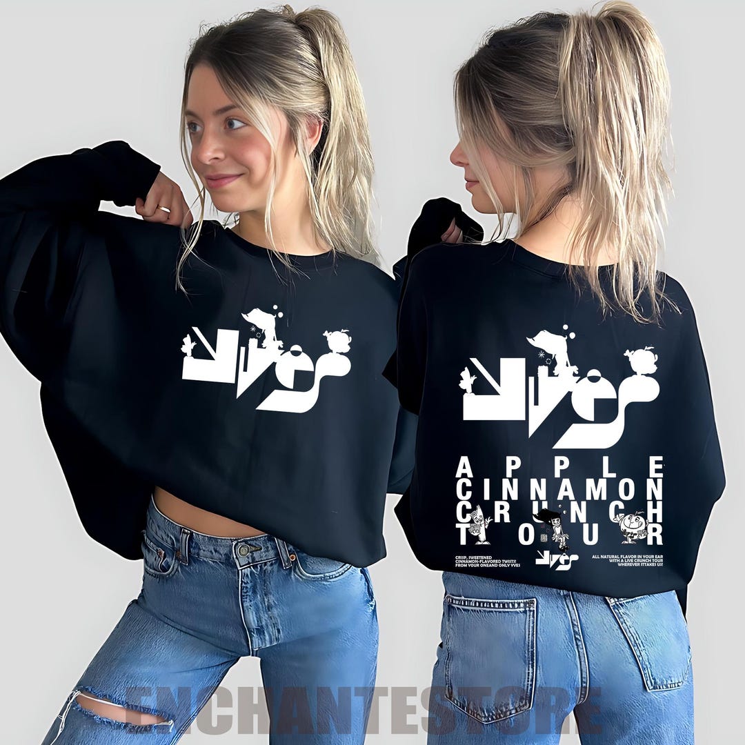 Yves Apple Cinnamon Crunch Tour Sweatshirt, Yves World Tour Hoodie ...
