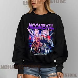Retro Moon Byul MUSEUM an Epic of Starlit Tshirt, MAMAMOO Moon Byul ...