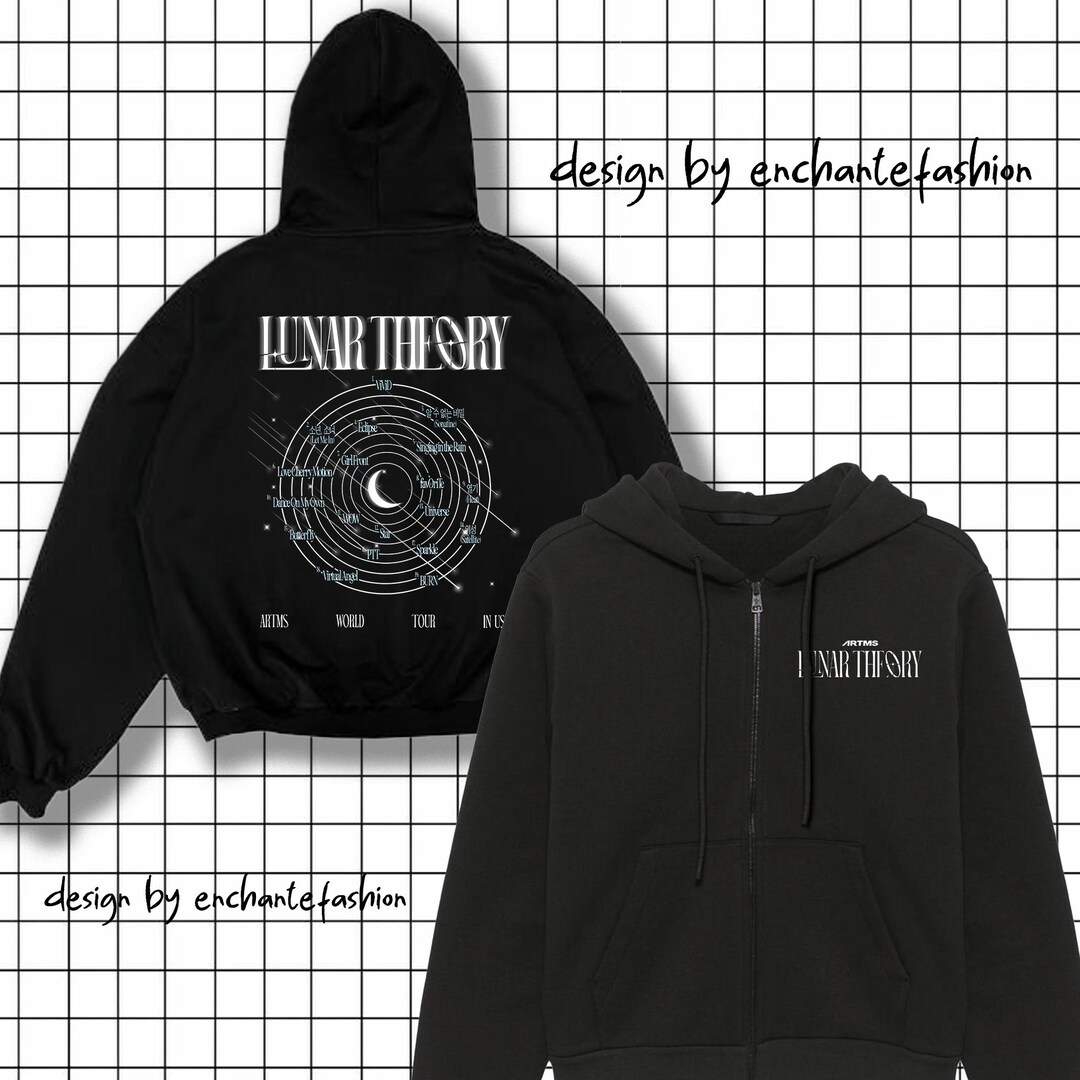 Artms Lunar Theory Zip Hoodie, ARTMS 2025 World Tour Zip Hoodie, Artms ...