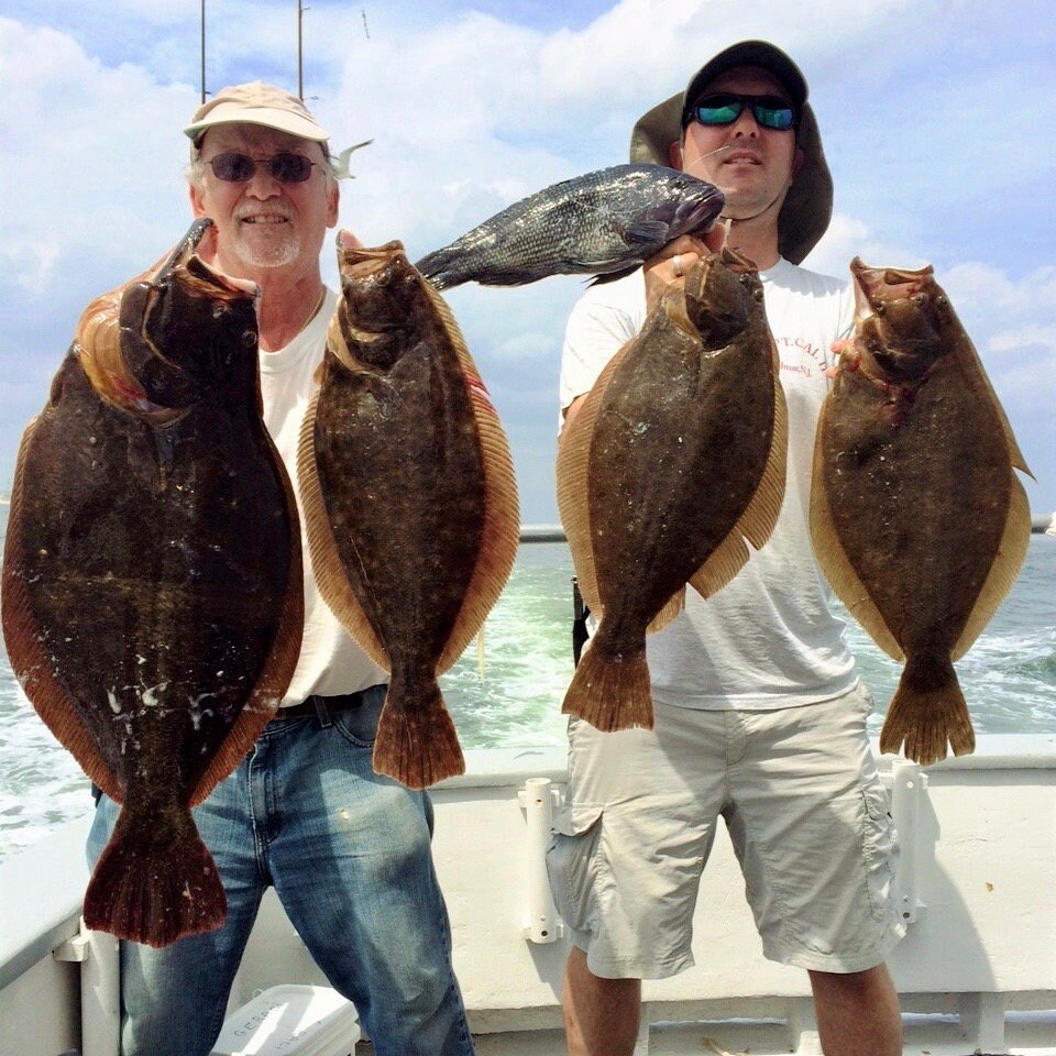 Best FLUKE (summer Flounder) Fluorocarbon High/low B2 Squid Buck Tail ...