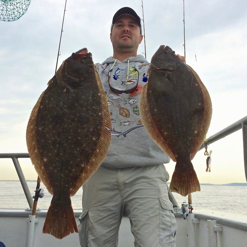 Fluke DESTROYER B2 Squid Summer Flounder Fishing Rigs Lures Gamakatsu ...