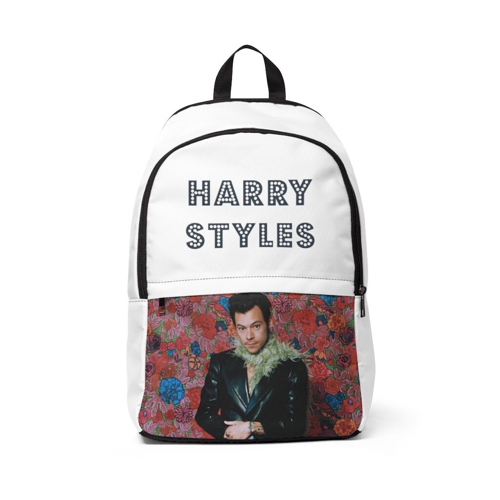 Harry styles Unisex Fabric Backpack Bag | Etsy