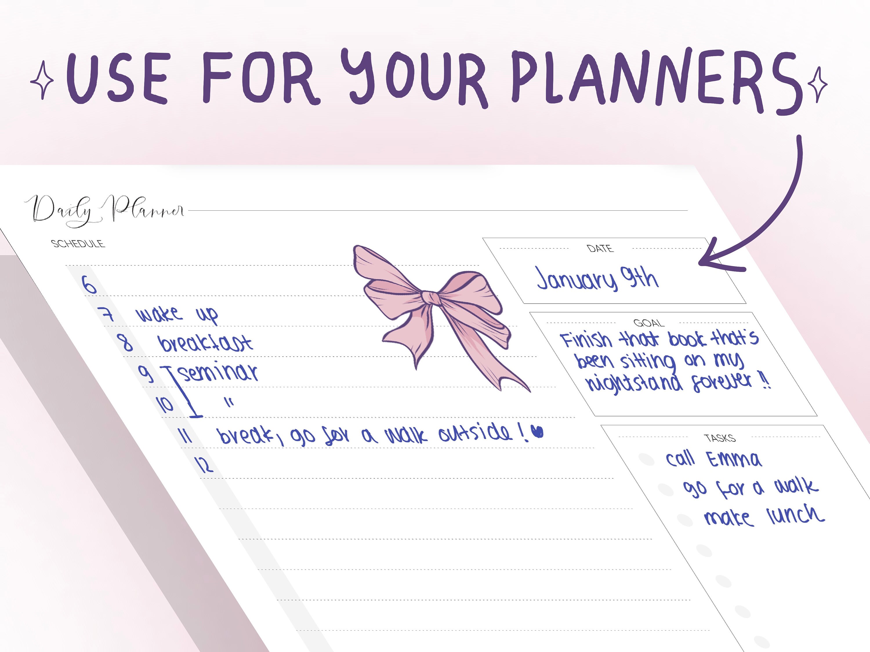 Clip Art Bows Printable Digital Products Scrapbooking Stickers for ...