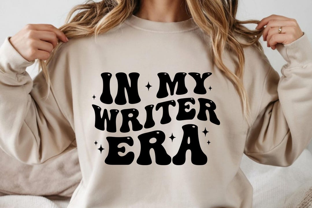 In My Writer Era Svg Png, Writer Svg, Novelist Shirt Png Svg, Funny ...