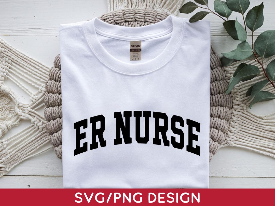 ER Nurse Svg Png, Nurse Life Svg, Digital Download - Etsy