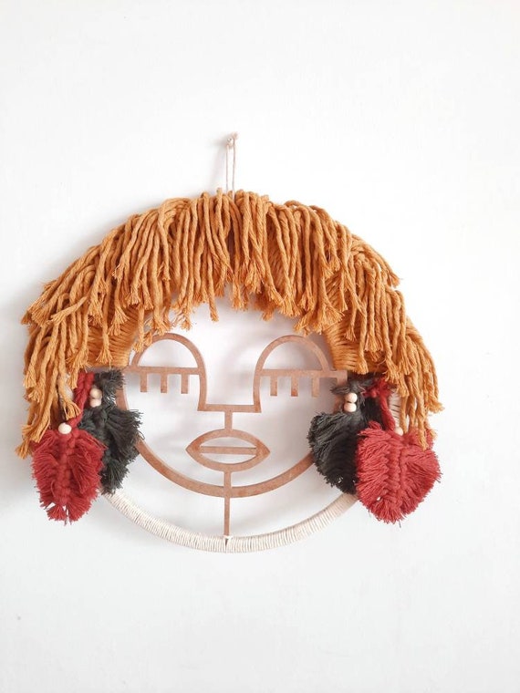 Handmade Macrame Wall Decor African Garden Decoration - Etsy