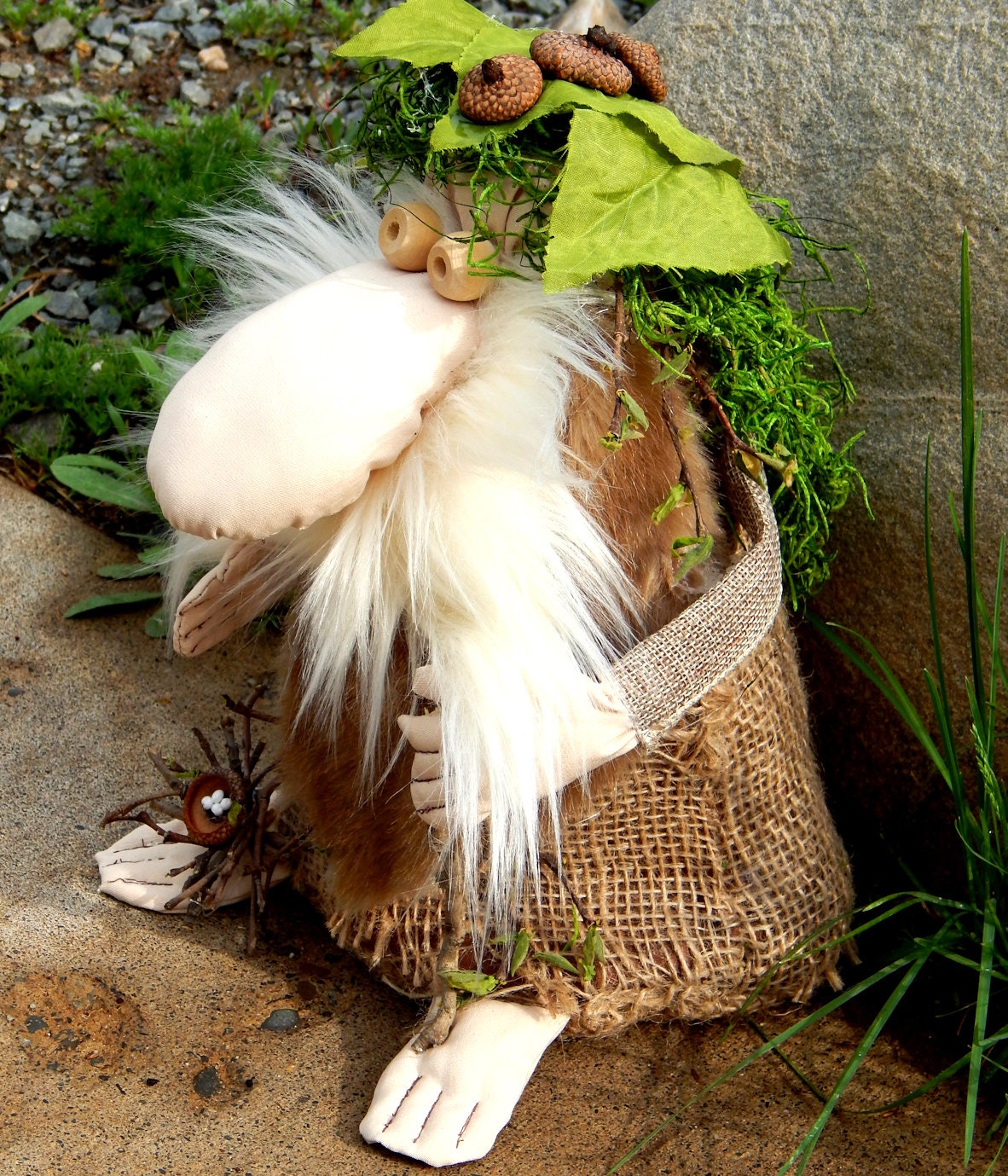 Woodland Troll Loki Loki es un troll barbudo masculino del bosque, los ...