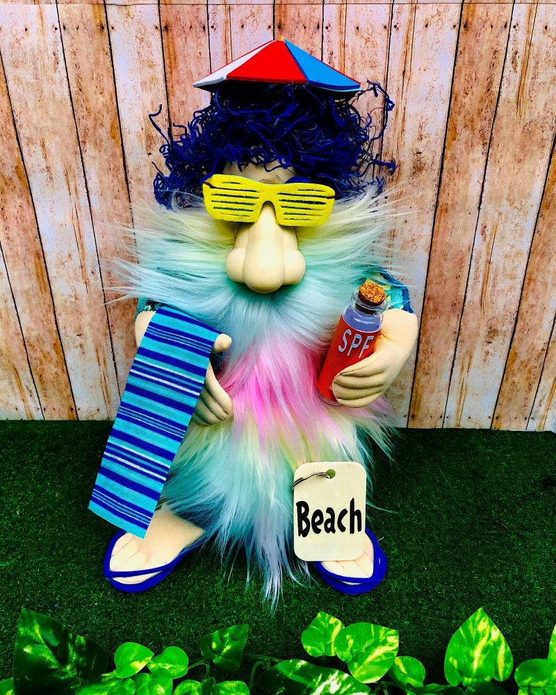 Woodland Troll "beach” Male Bearded Woodland Troll. Beach is All Set ...