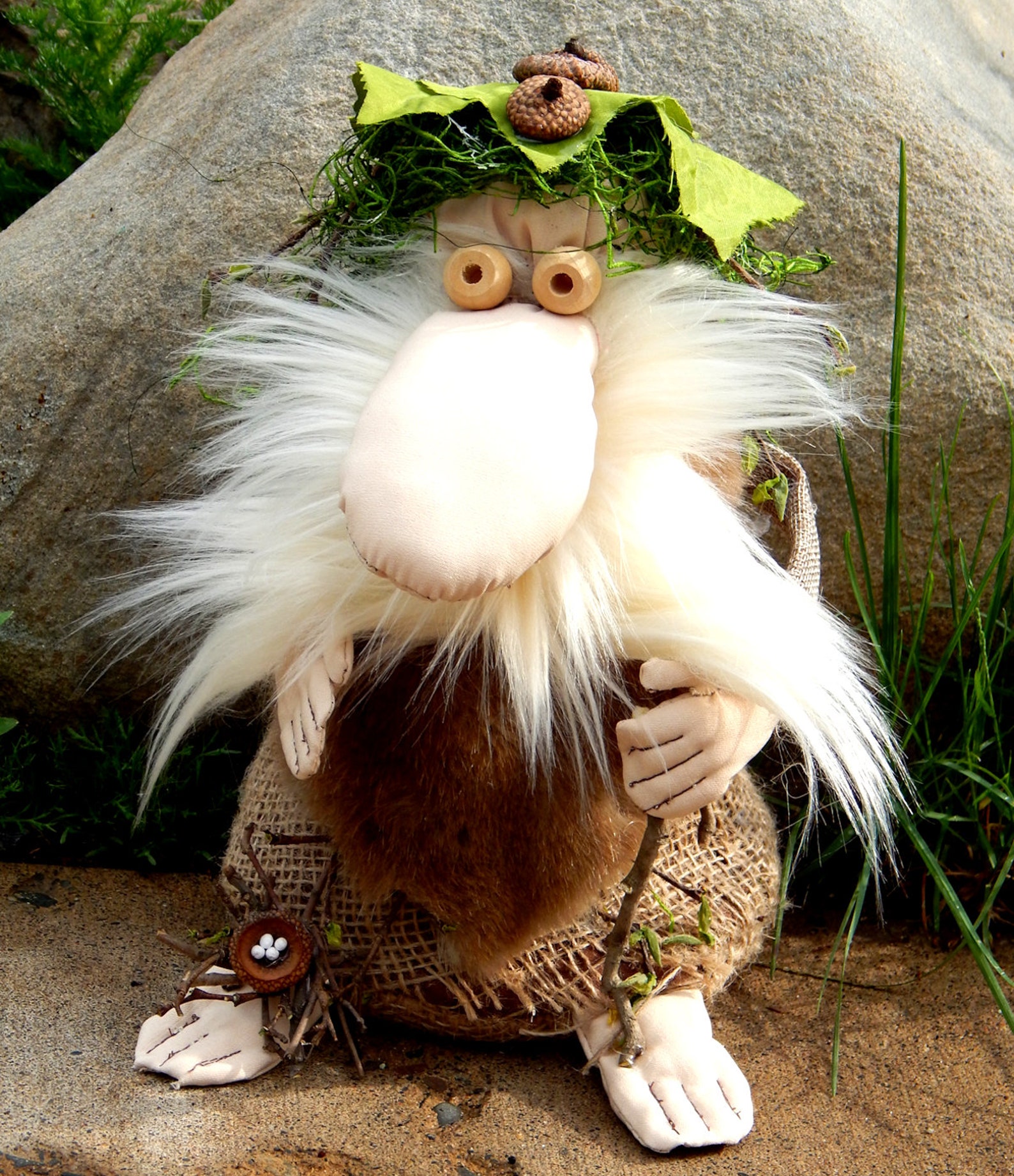 Woodland Troll Loki Loki es un troll barbudo masculino del bosque, los ...