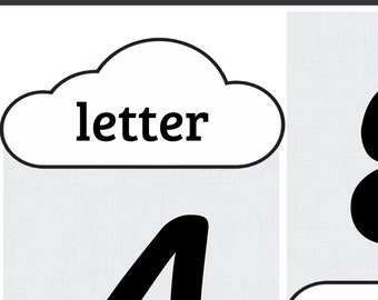 Focus Wall Letters - Etsy