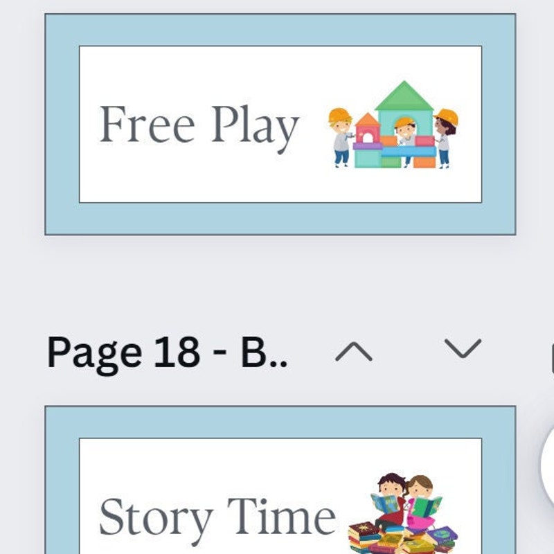 Visual Schedule Clipart - Etsy
