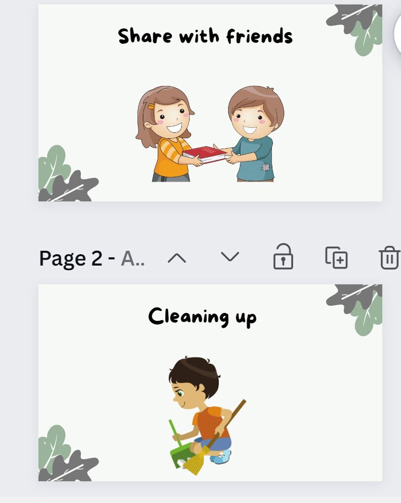 Visual Classroom Rules (med-large) - Etsy