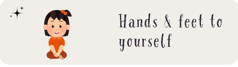 10 Classroom Visual Rules Cards - Etsy