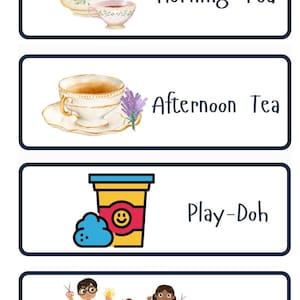 28 Visual Schedule Cards - Etsy