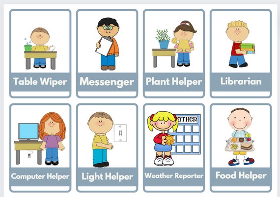 Classroom Helper Clipart