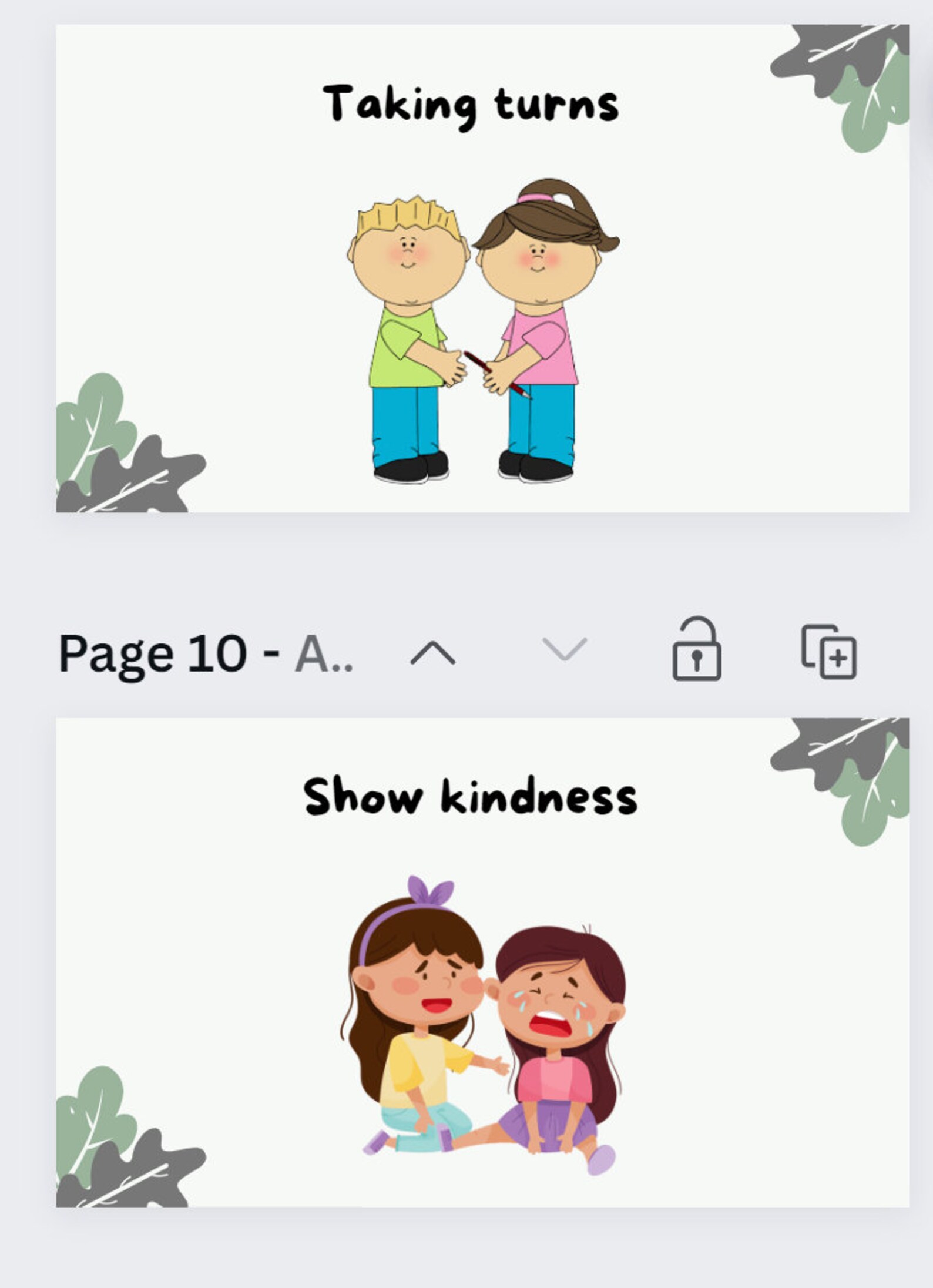 Visual Classroom Rules (med-large) - Etsy