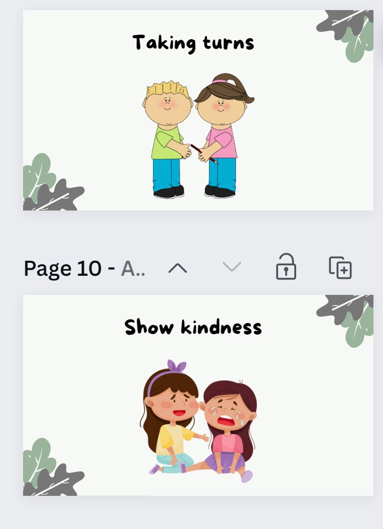 Visual Classroom Rules (med-large) - Etsy