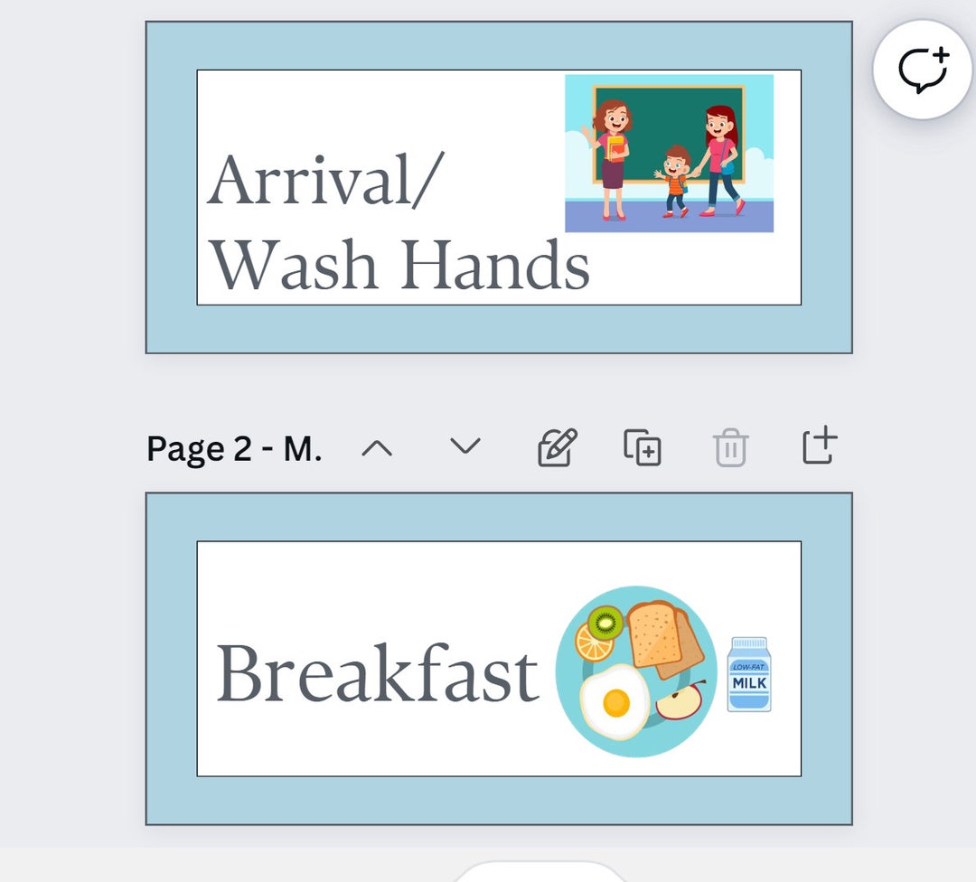 Visual Schedule Cards 16 Cards - Etsy