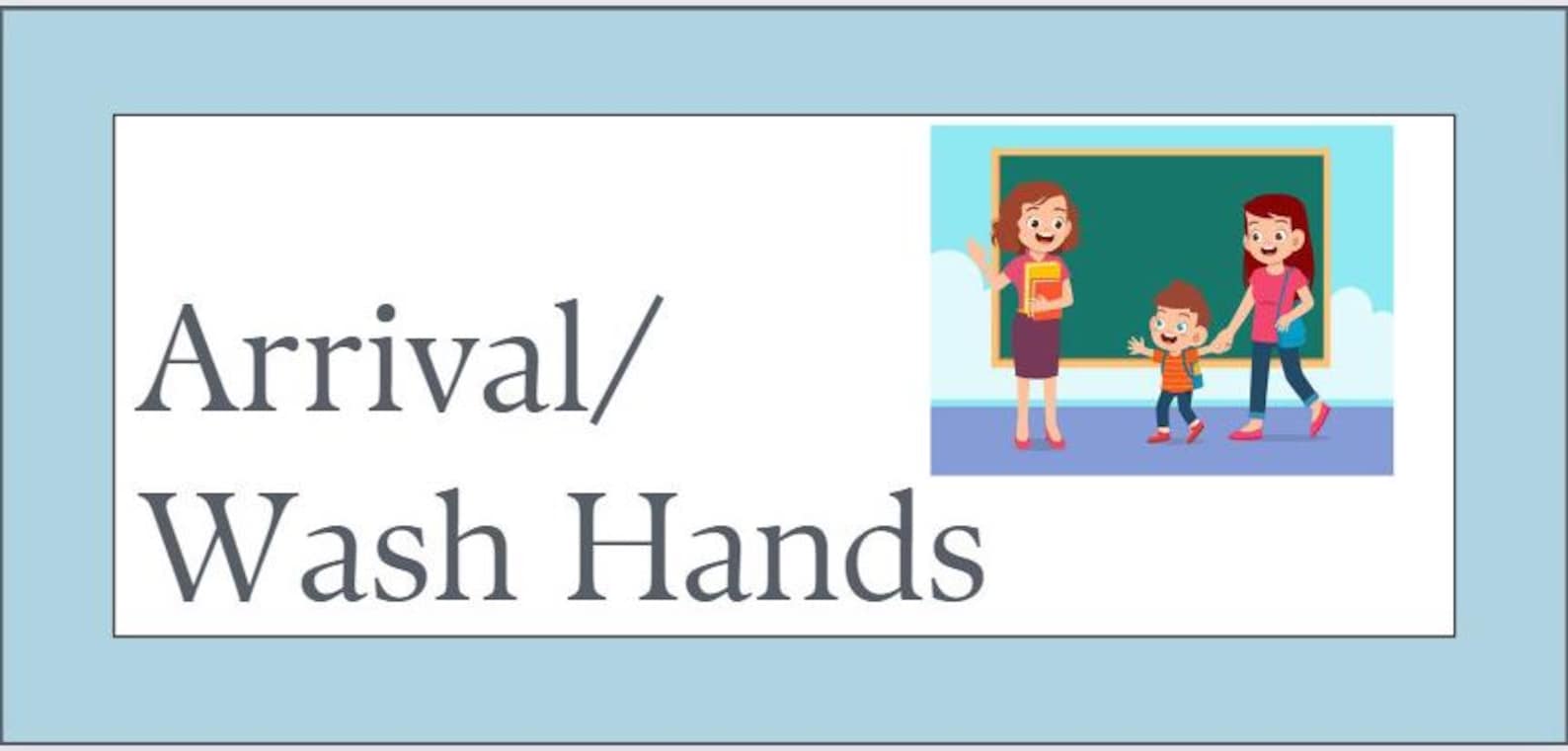 Visual Schedule Cards (16 Cards) - Etsy