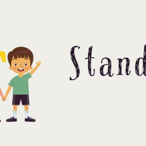 10 Classroom Visual Rules Cards - Etsy